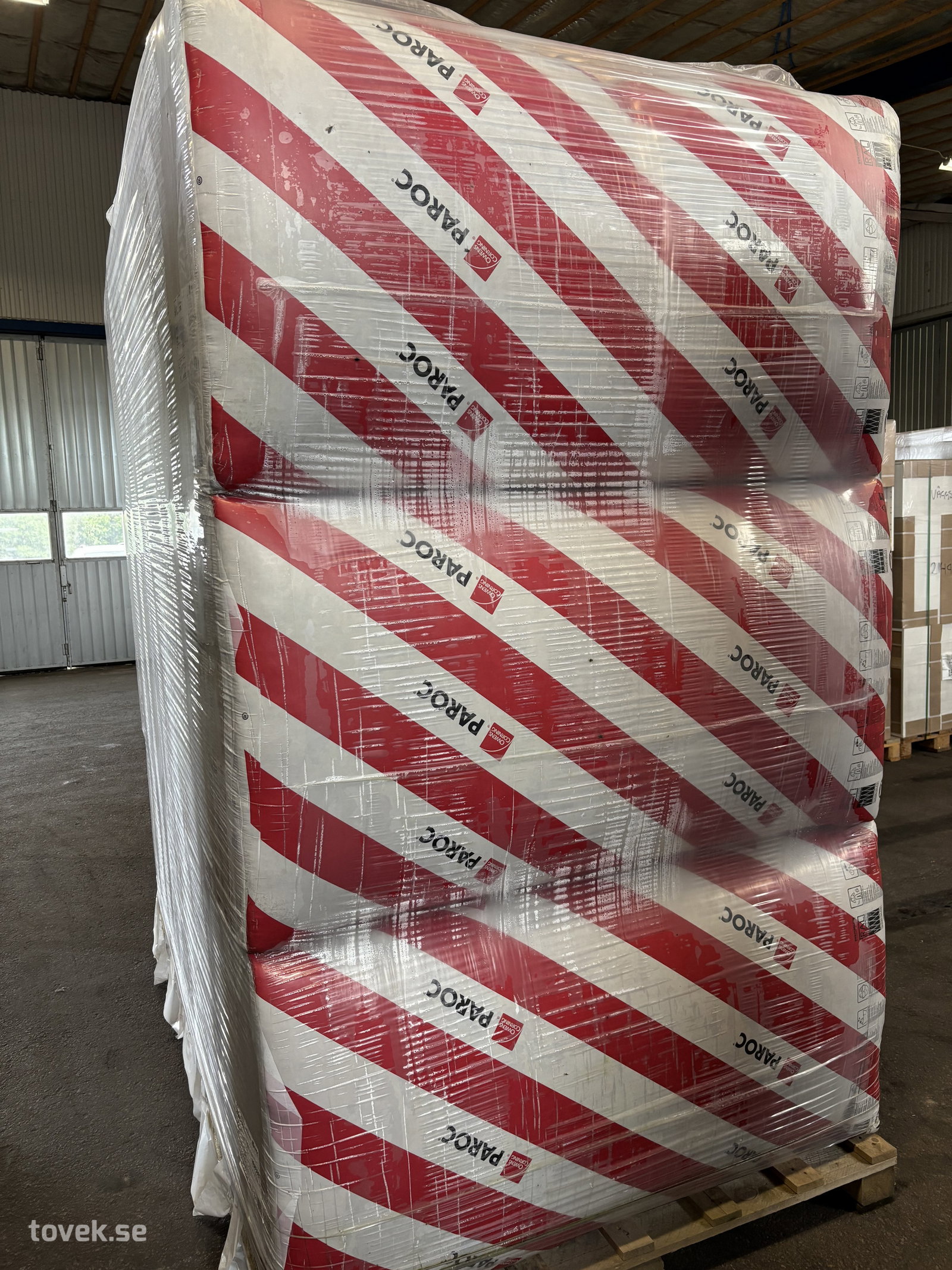 Paroc Extra Vägg/Bjälklag 810x1500x45, ca255,15m2 | Toveks Auktioner ...