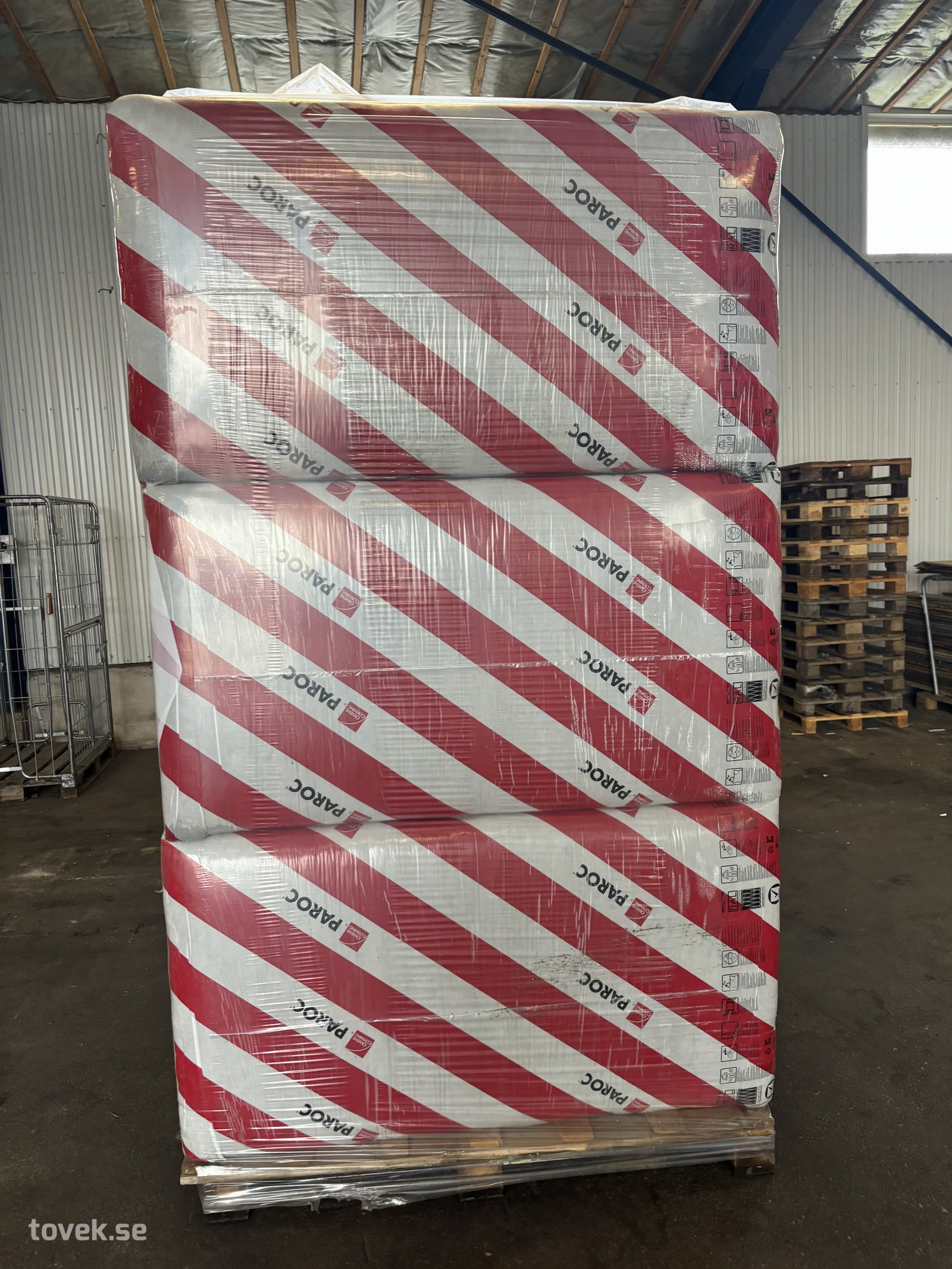 Paroc Extra ProVägg/Bjälklag 810x1500x45, ca174,96m2 | Toveks Auktioner ...