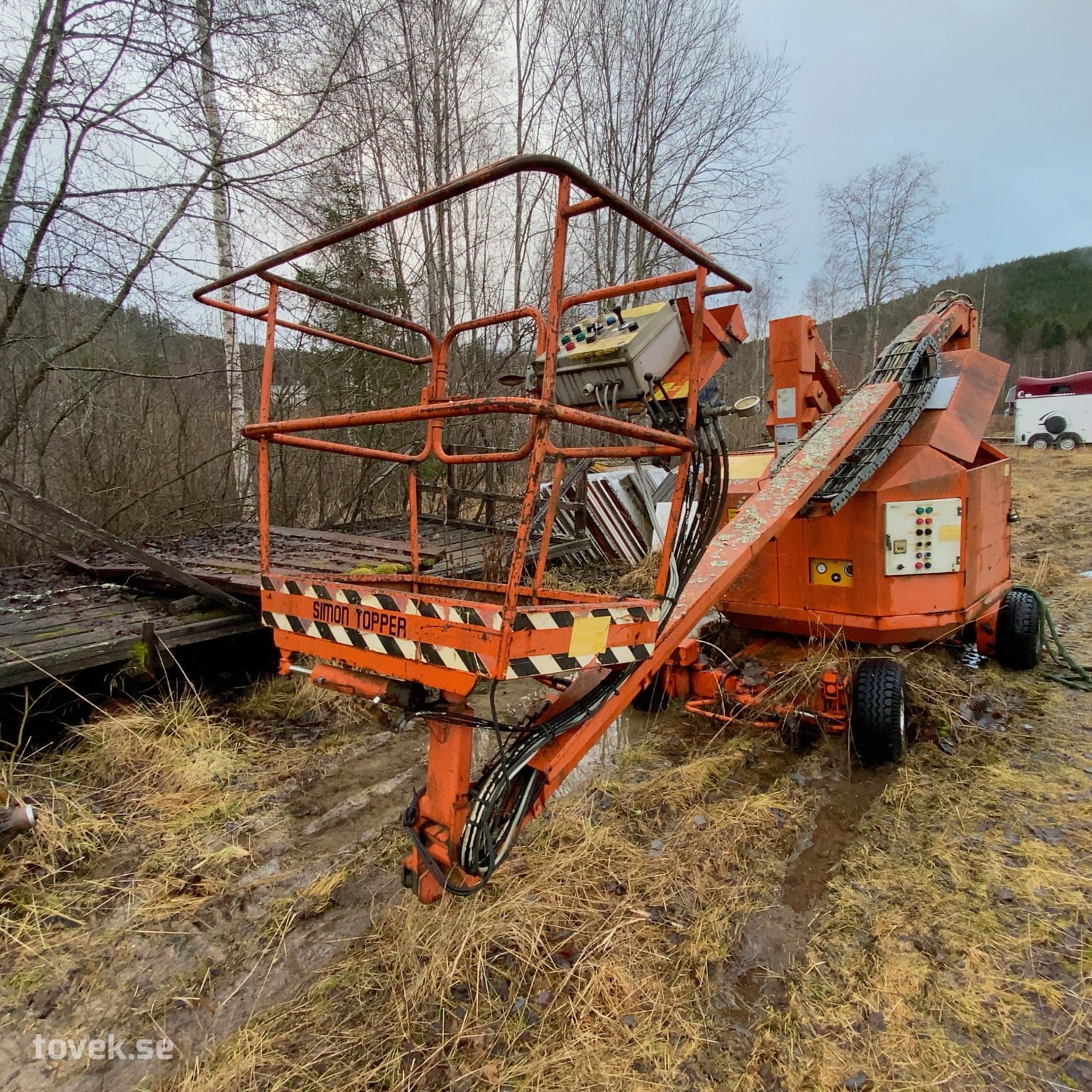 Skylift Simon Topper, (rep.objekt) | Toveks Auktioner ...